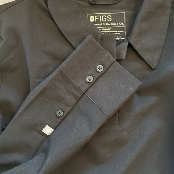 Figs | Shirts | Nala Long Sleve Polo | Poshmark